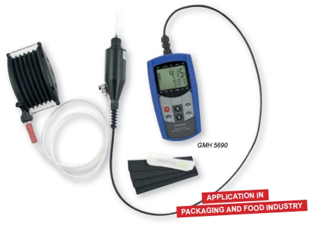 Residual oxygen measuring device - GMH 3692 GOG-L